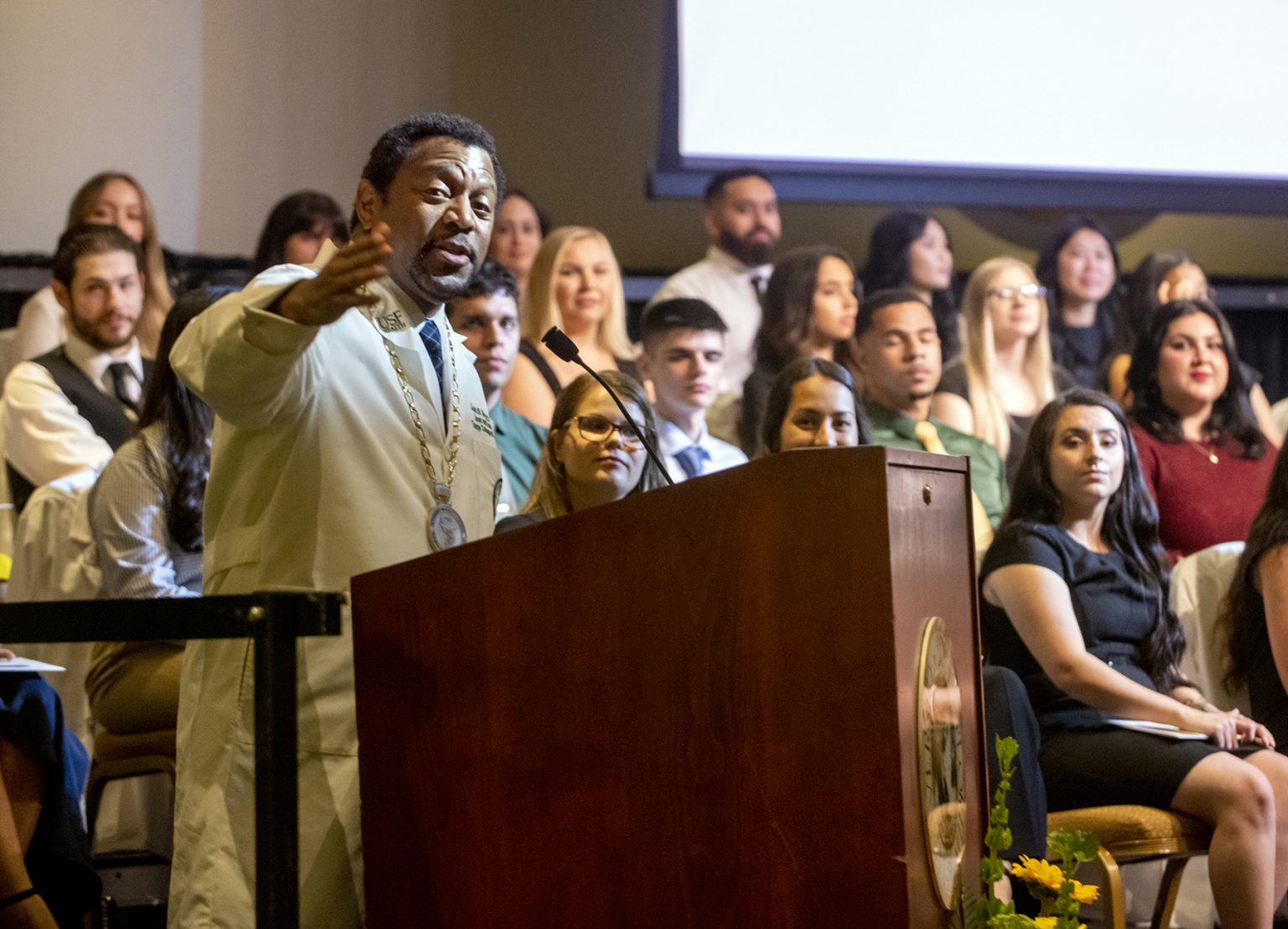 Taneja College of Pharmacy celebrates the class of 2026 in White Coat ...